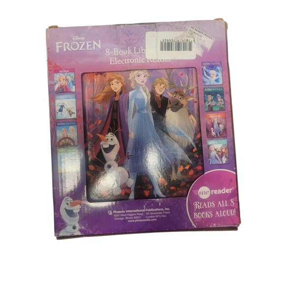 Disney | Toys | Disney Frozen 8book Library Electronic Reader Me Reader ...